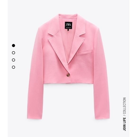 Zara | Jackets & Coats | New Zara Pink Blazer | Poshmark